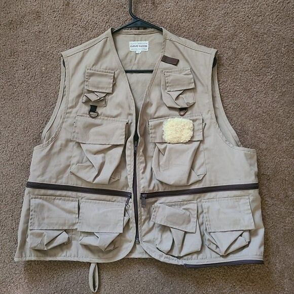 Dave Cook | Jackets & Coats | Vintage Dave Cook Fly Fishing Vest Denver ...